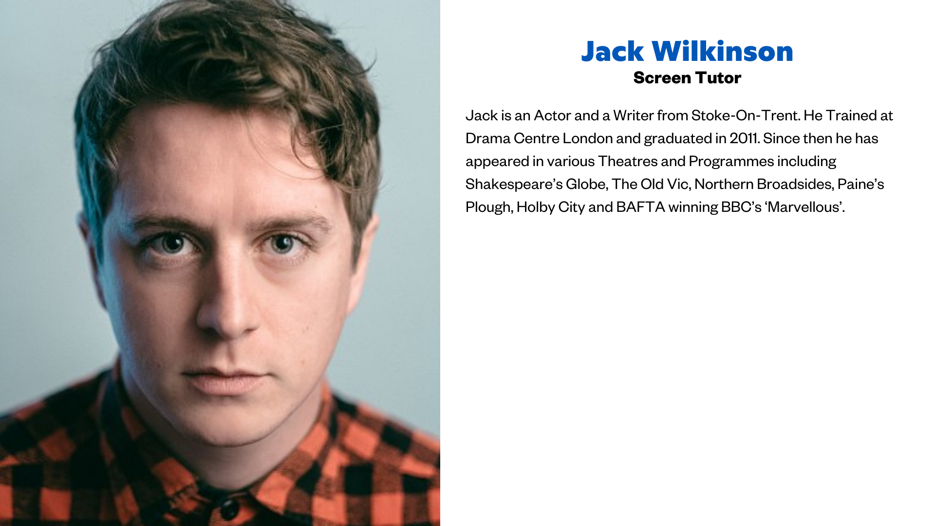 Part-Time Foundation in Acting - ArtsEd