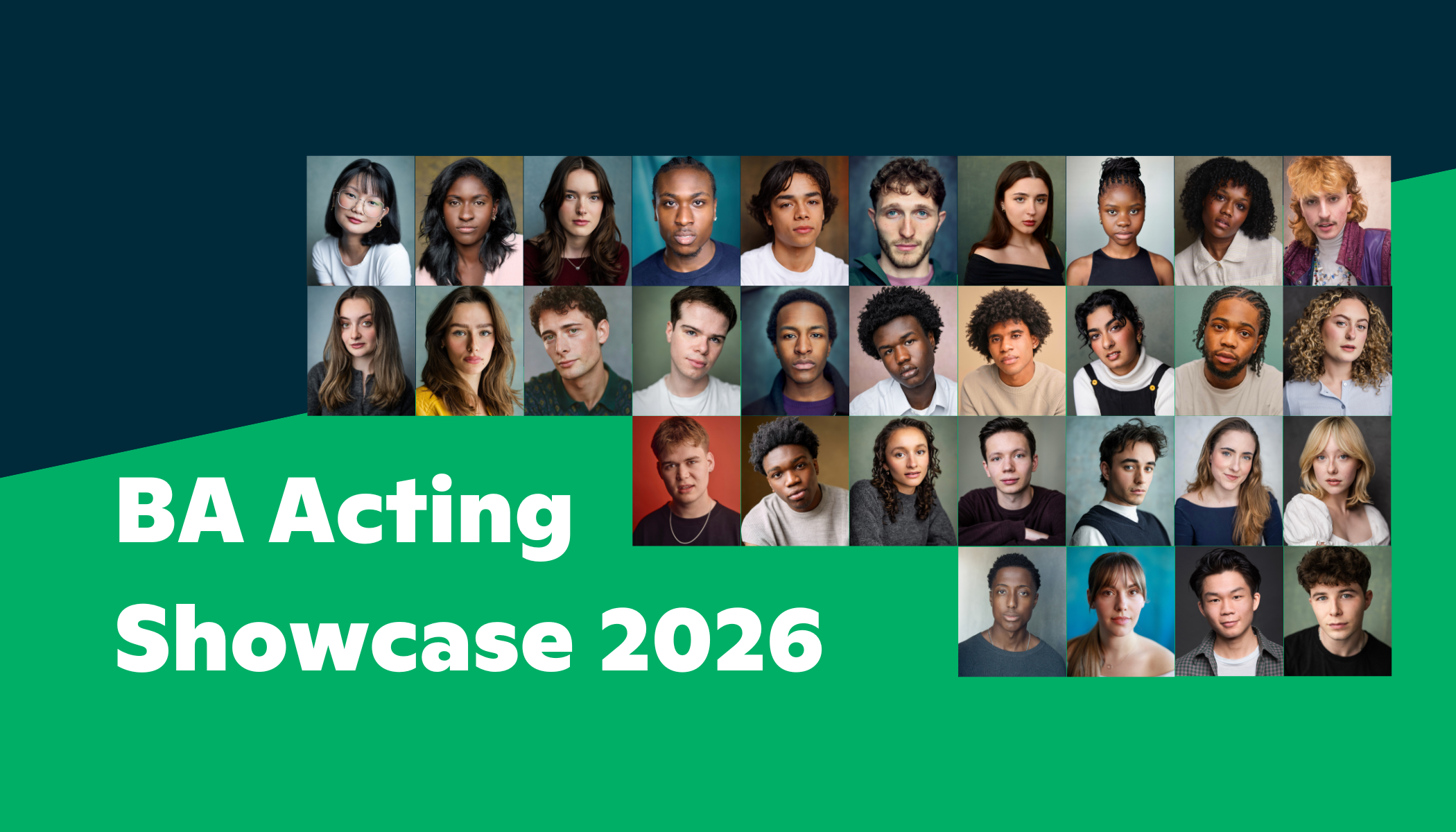 BA Acting Showcase 2026 - ArtsEd